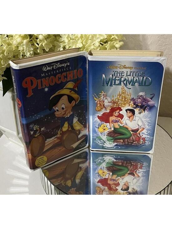 Media | Rare Disney Little Mermaid Black Diamond Banned Art Pinocchio ...